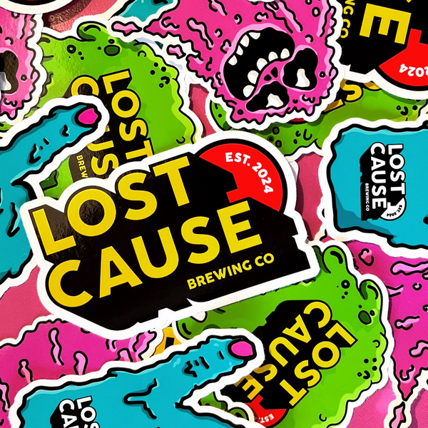 Lost Sticker Set – Lost Cause Brewing Co